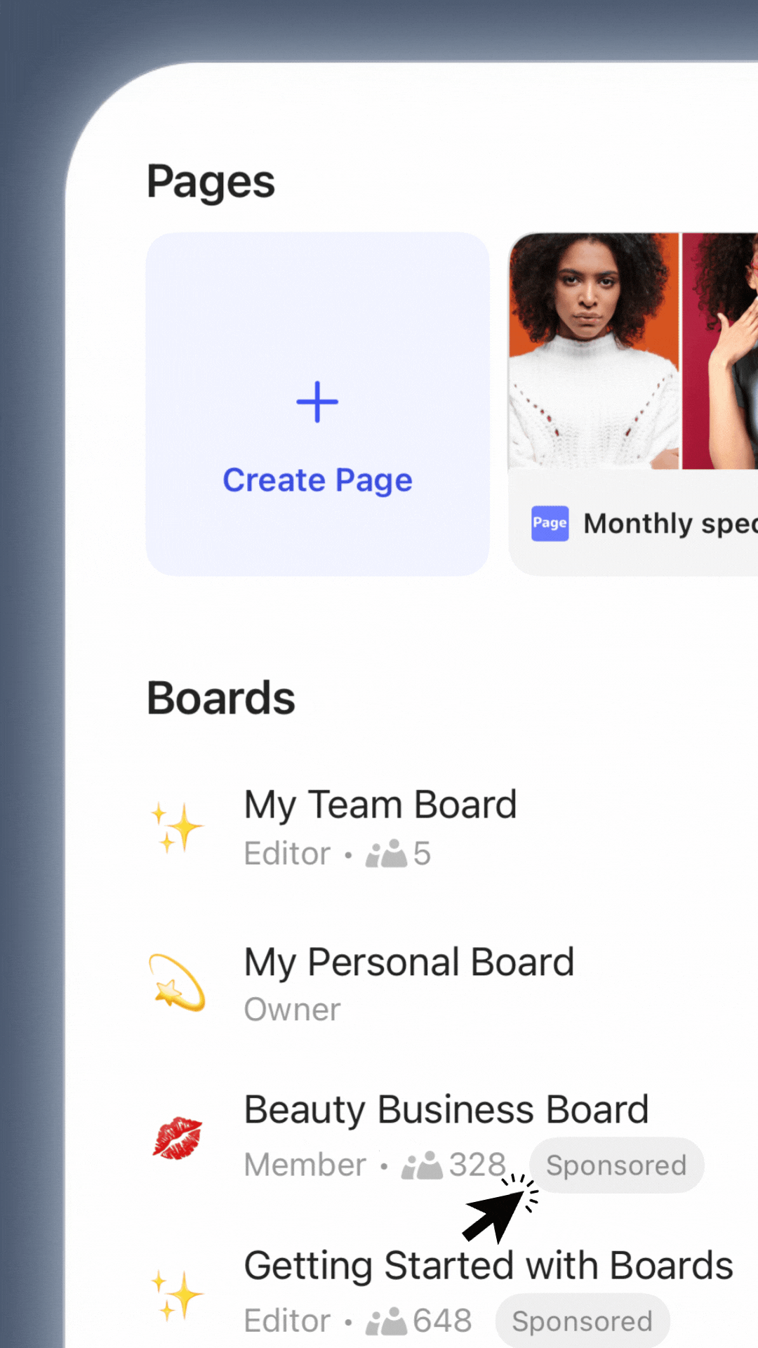 Sponsored Boards – Boards Help Center